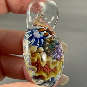 Tan Clam Ocean Reef Implosion Pendant - Etsy
