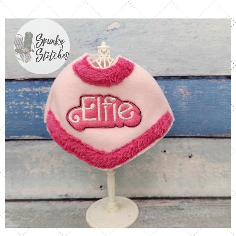 Elfie Elf Poncho in the Hoop Embroidery File - Etsy