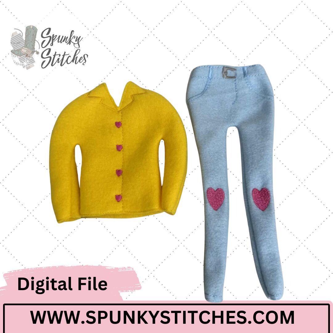 Romance KPOP Elf Costume Embroidery File - Etsy