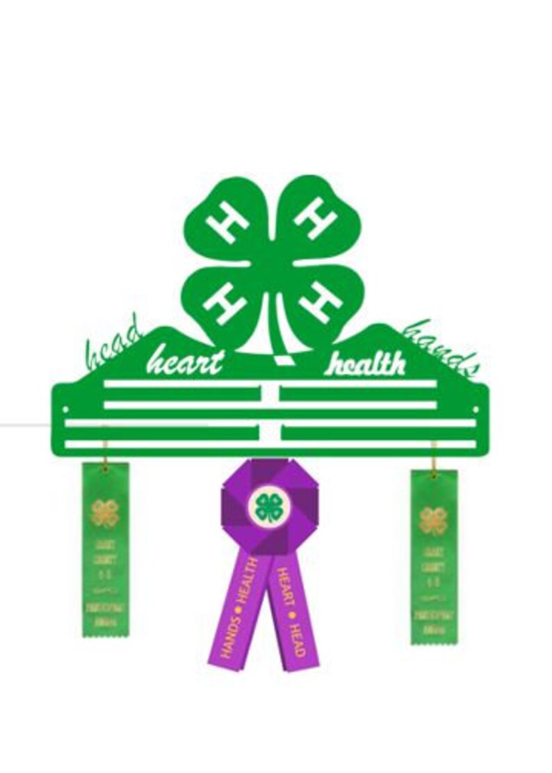 4H Awards Ribbon Hanger Display | Etsy