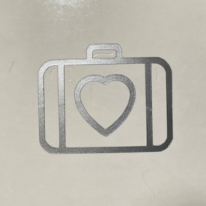 U2 Suitcase Vinyl Decal, Car Decal, Bumper Sticker, Laptop Wall or Car ...