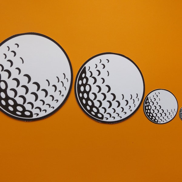 Golf Ball Die Cuts - Etsy