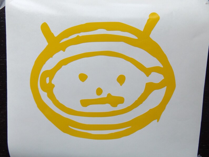 Astrobaby Vinyl Decal: U2 Zooropa Babyface Sticker - Etsy