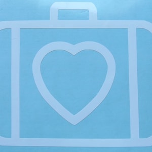 U2 Suitcase Vinyl Decal, Car Decal, Bumper Sticker, Laptop Wall or Car ...