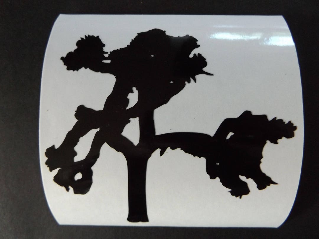 Joshua Tree Vinyl Decal Car Sticker Laptop Decal U2 Logo Joshua Tree ...