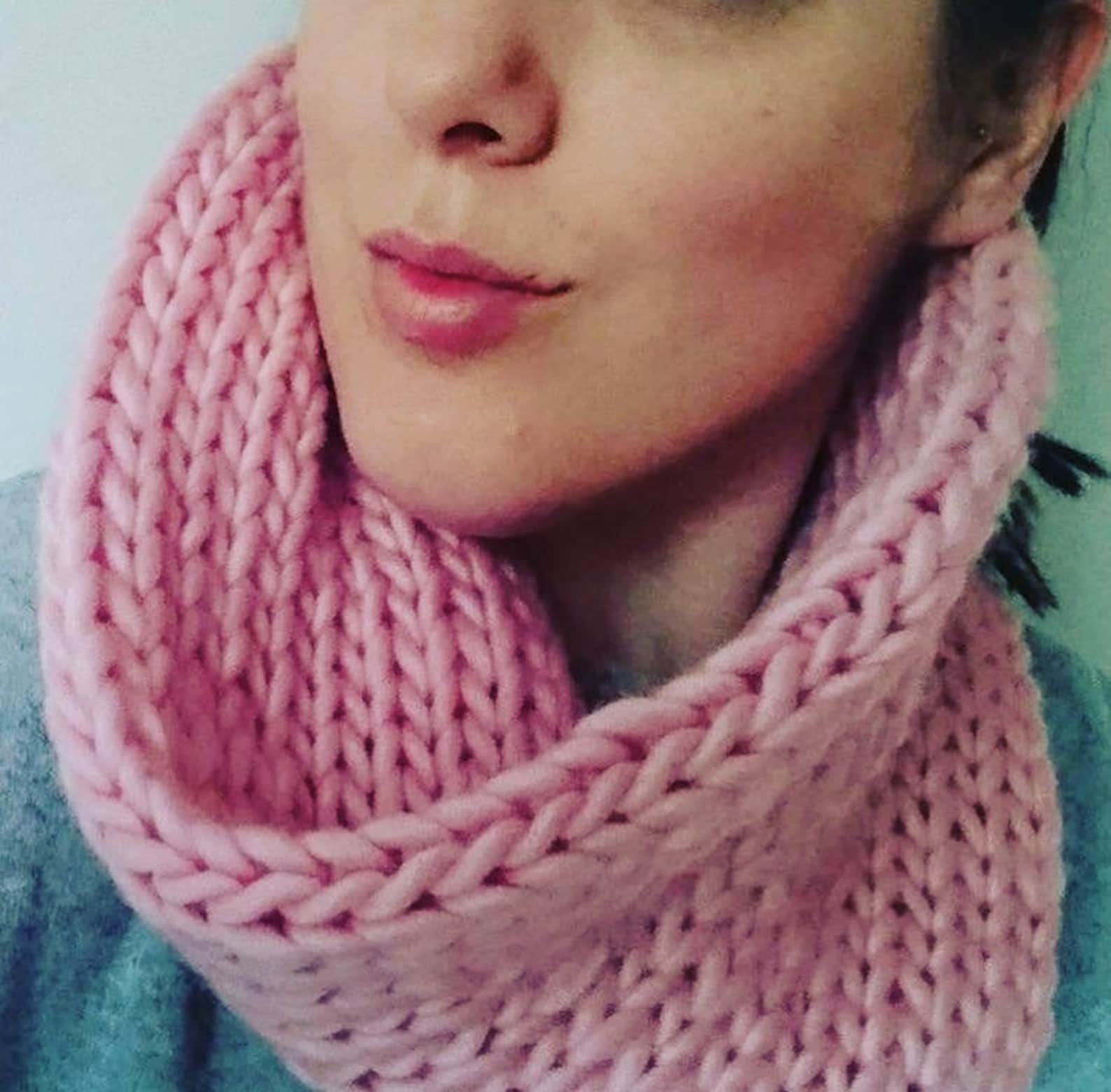 Super Smooth Snood Knitting Pattern Instant PDF Download - Etsy