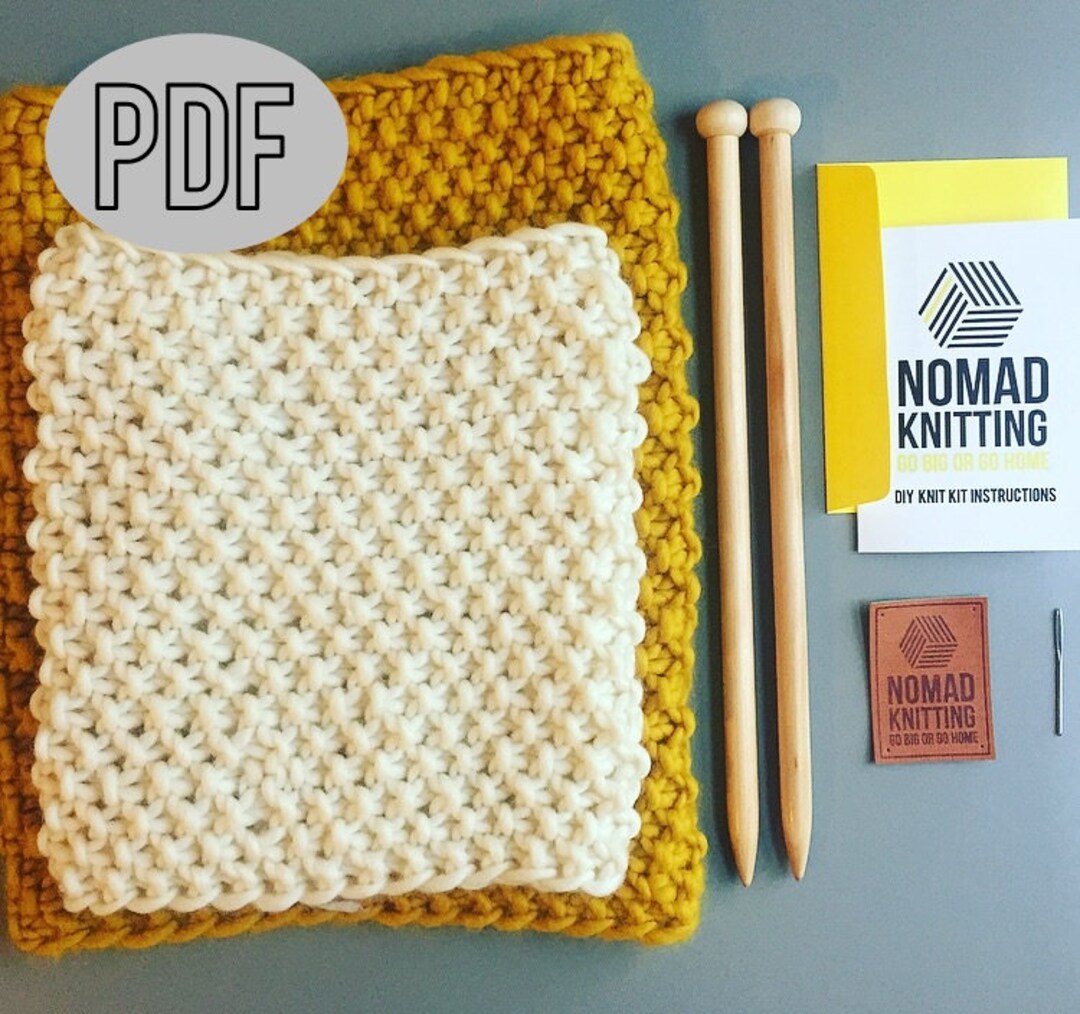 Small and Large Snood Knitting Pattern Instant PDF Download - Etsy