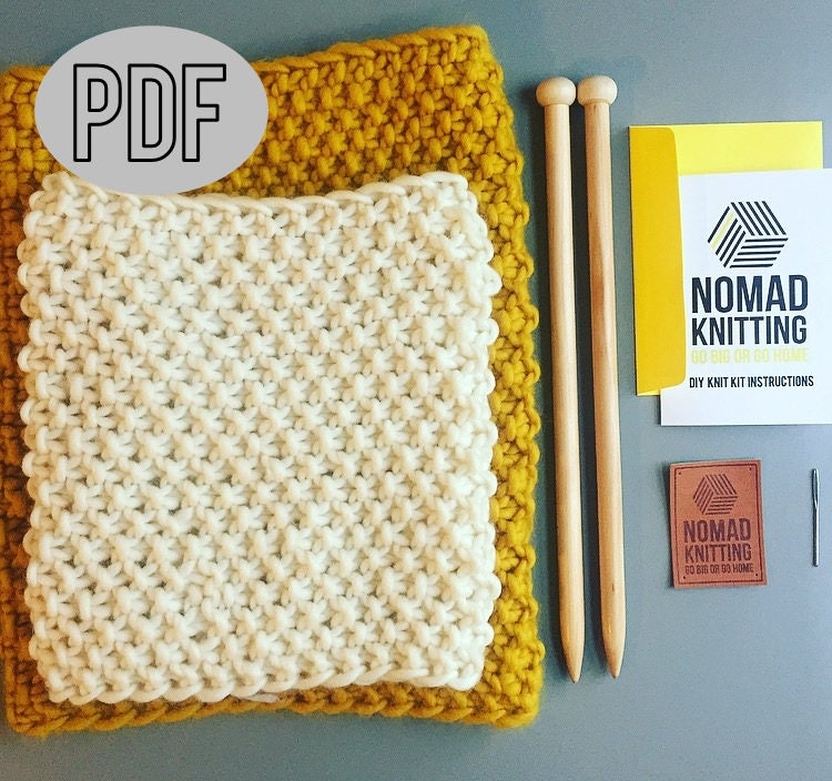 Small and Large Snood Knitting Pattern Instant PDF Download | Etsy