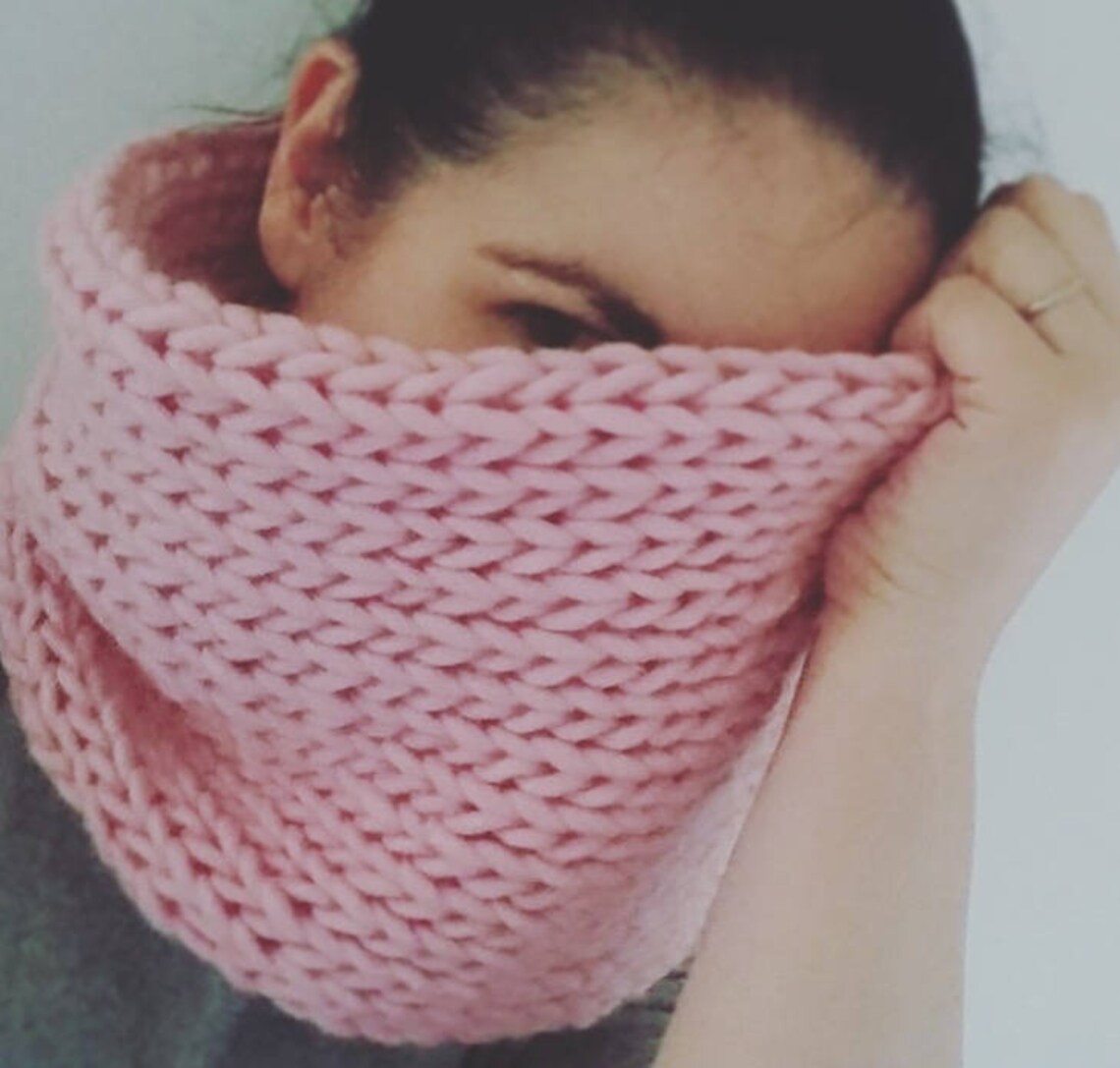 Super Smooth Snood Knitting Pattern Instant PDF Download - Etsy