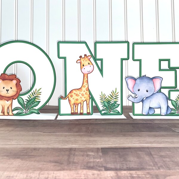 Wild One Birthday Table Decorations - Etsy