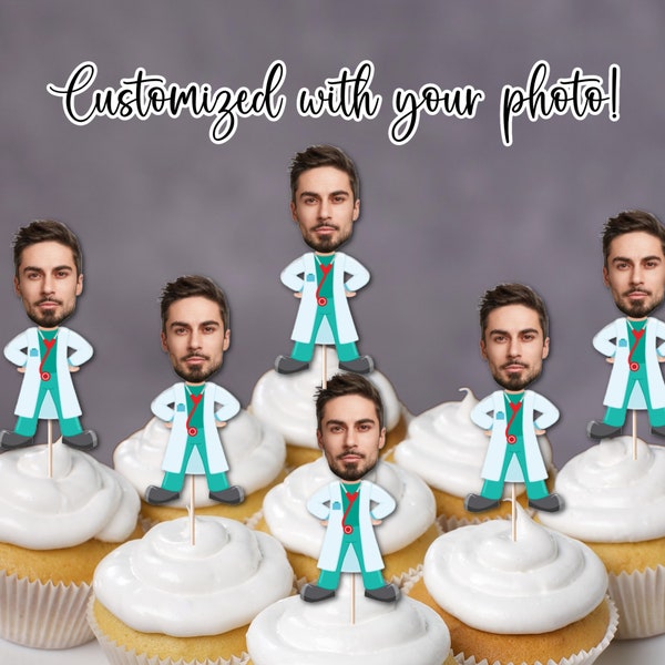 Doctor Cake Topper - Etsy