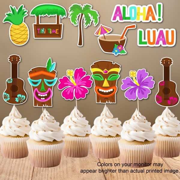 Tiki Cake Topper Etsy
