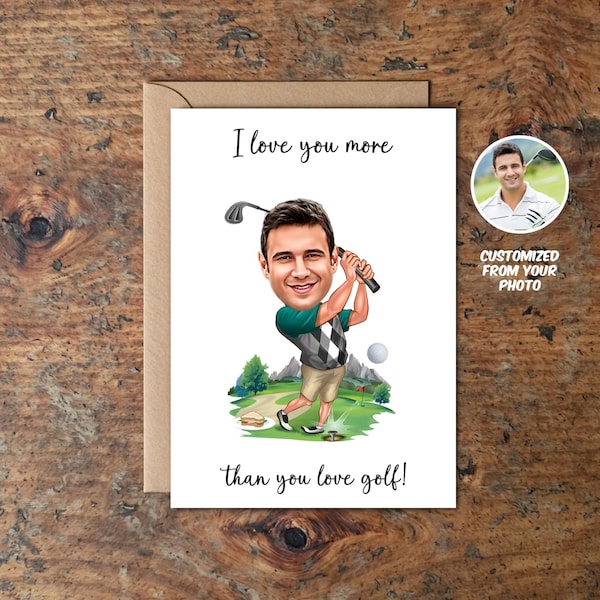 Handmade Golf Card - Etsy