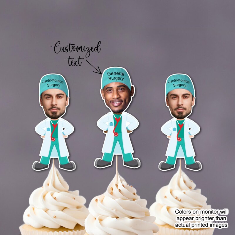 Doctor Cake Topper - Etsy