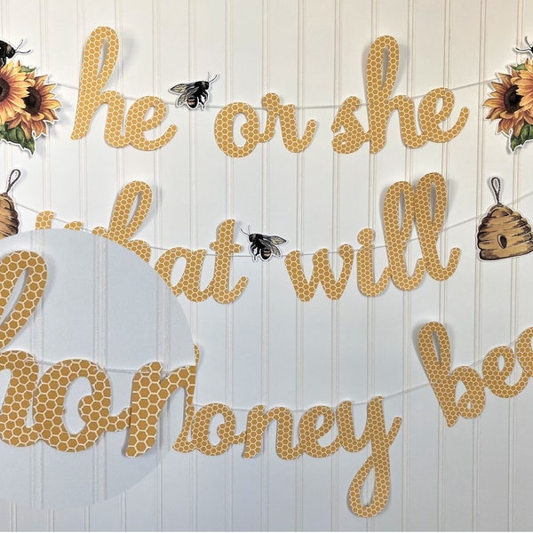 Bee Gender Reveal Decorations - Etsy