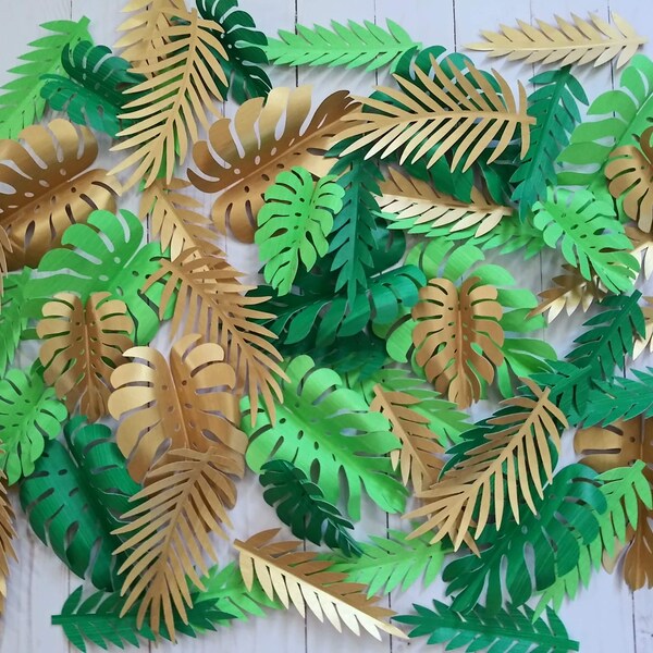 Safari Leaves - Etsy