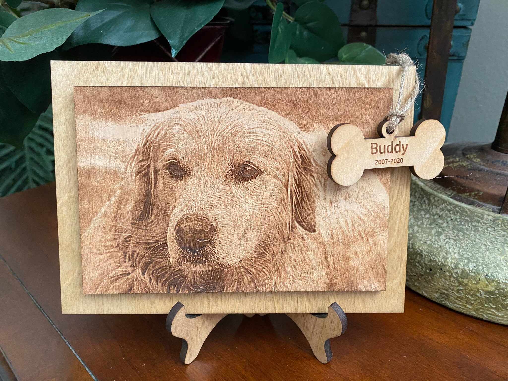 Personalized Dog Memorial Gift Custom Engraved Dog Photo Pet Etsy Personalized Dog Memorial Gift Custom Engraved Dog Photo Pet Etsy