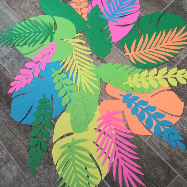 Large Paper Leaves - Etsy