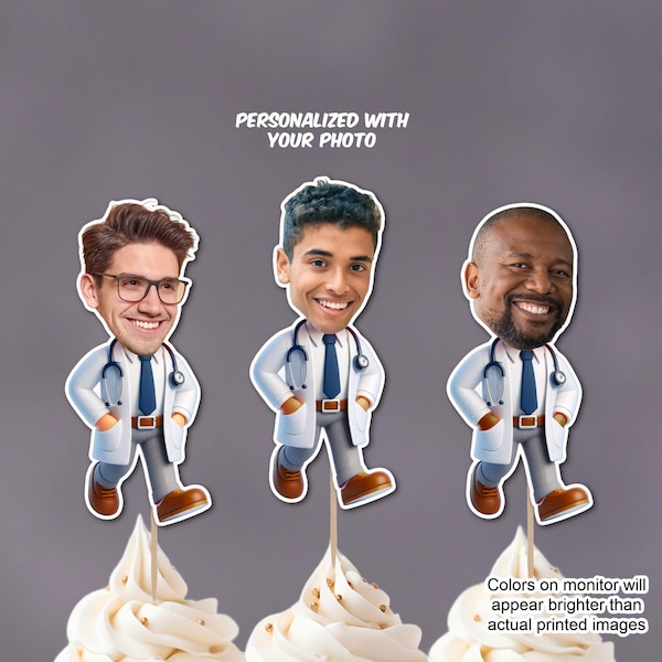 Doctor Cake Topper - Etsy