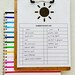 Printable Modern Modular Wall Calendar and Organizers! Big, Bold, B&W ...