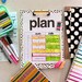 Printable Modern Modular Wall Calendar and Organizers! Big, Bold, B&W ...