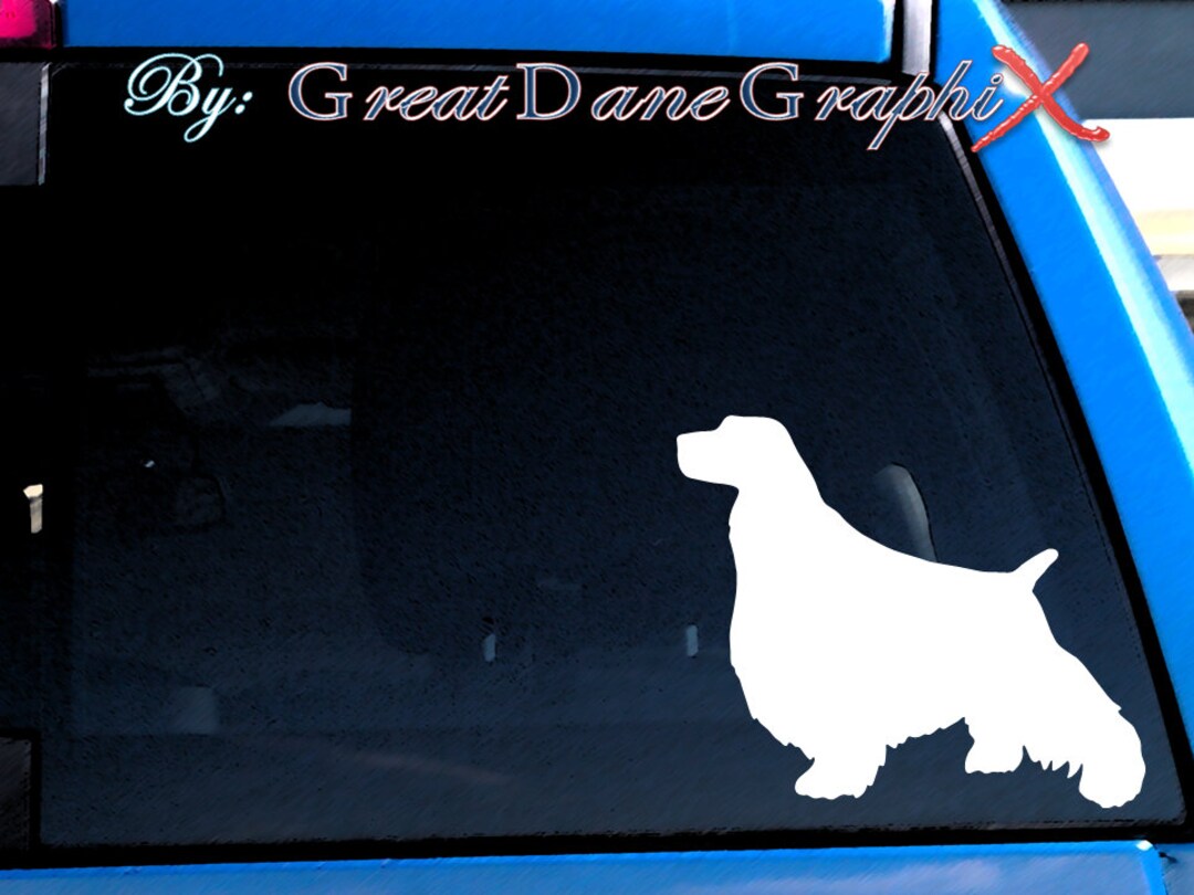 English Springer Spaniel -vinyl Decal Sticker -color Choice -HIGH ...