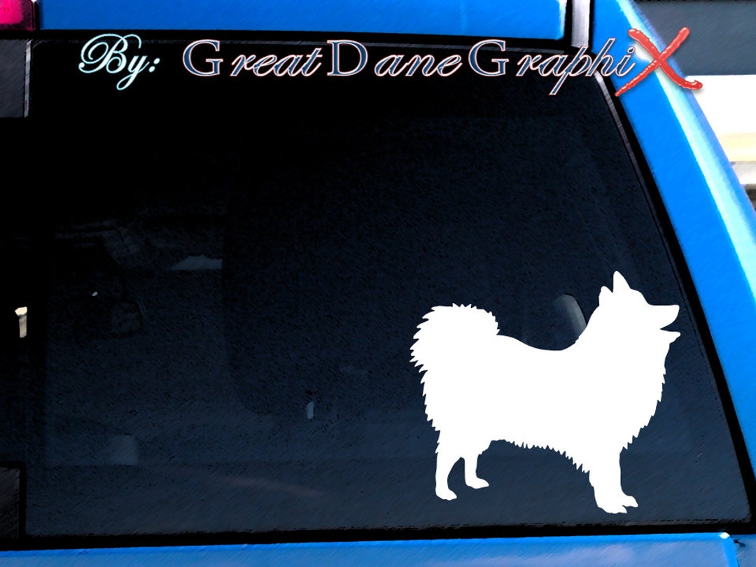 Japanese Spitz -vinyl Decal Sticker -color Choice -HIGH QUALITY ...