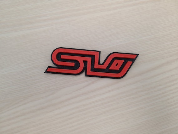 SLO Badge Subaru STI Badge Knockoff 3D Printed - Etsy