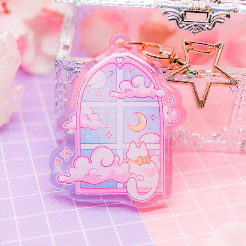 Kawaii Keychain - Etsy
