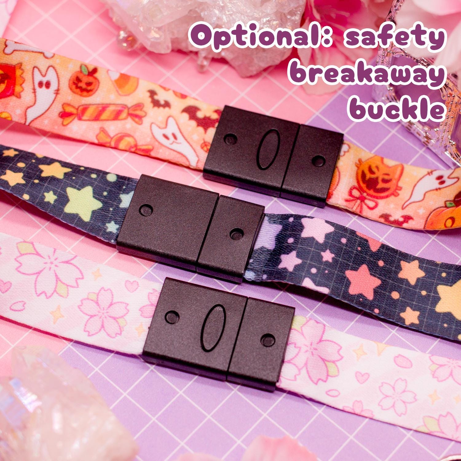 Cats, Cats, Cats! Lanyard - Cute Cat Lanyard, Kawaii Card Holder, Event ...
