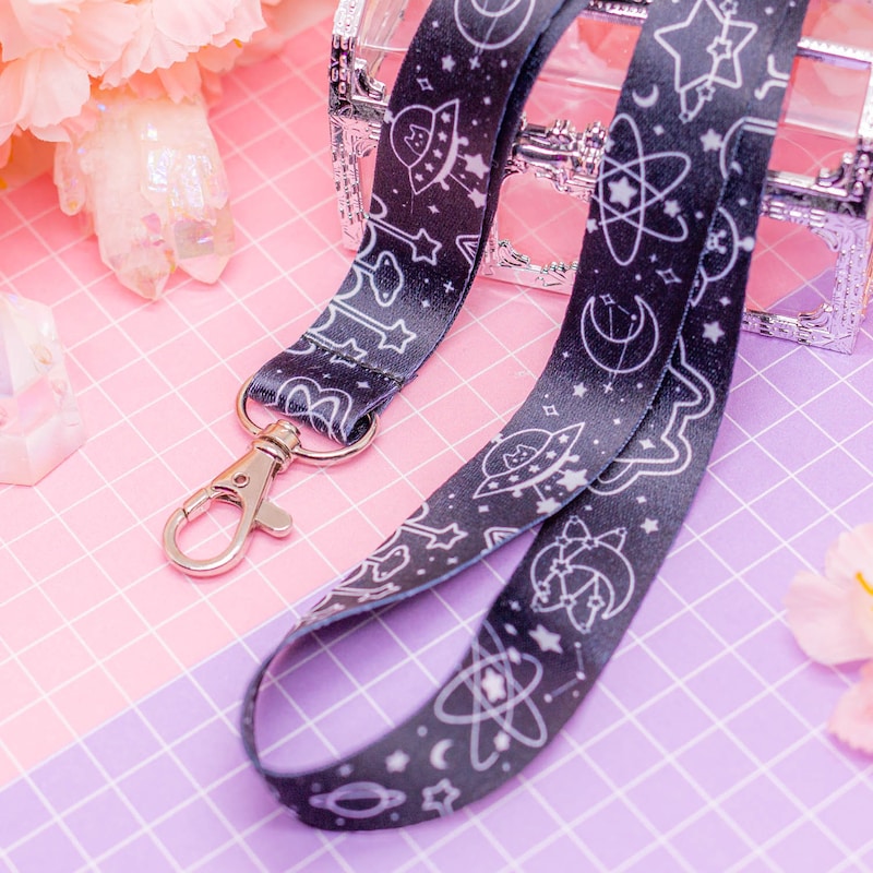 Cat Furry Lanyard - Etsy UK