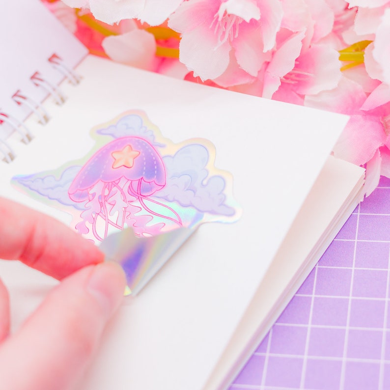 Kawaii Sticker Collecting Book: Cosmic Swim, Reusable A6 Album - Etsy