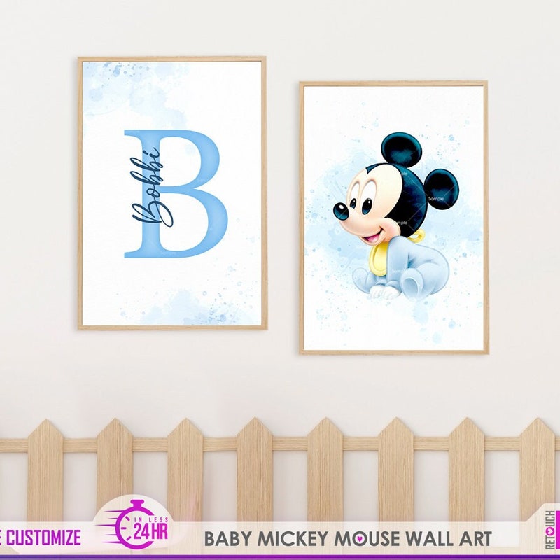 Baby Mickey Mouse - Etsy