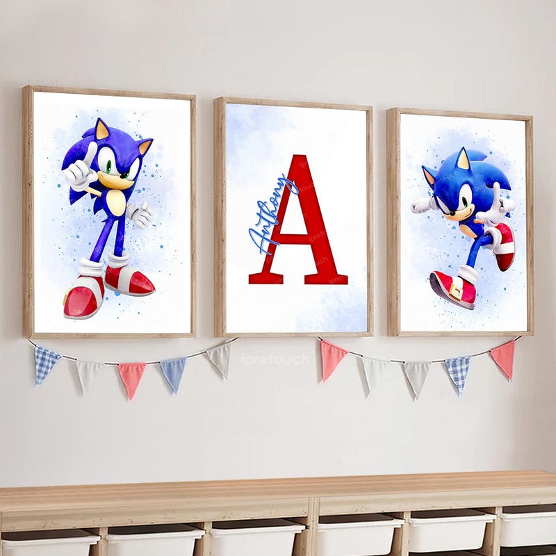 Sonic Poster - Etsy