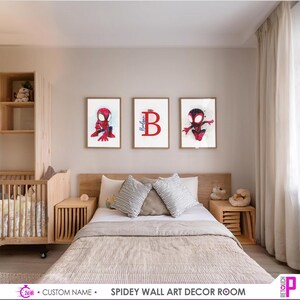 Custom Spidey Wall Art - Personalized Nursery Decor | Spidey and His ...