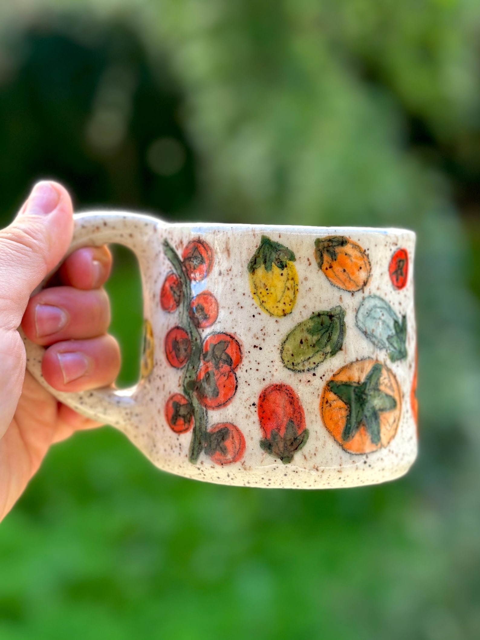 Handmade Tomato Mug Made to Order!! - Etsy