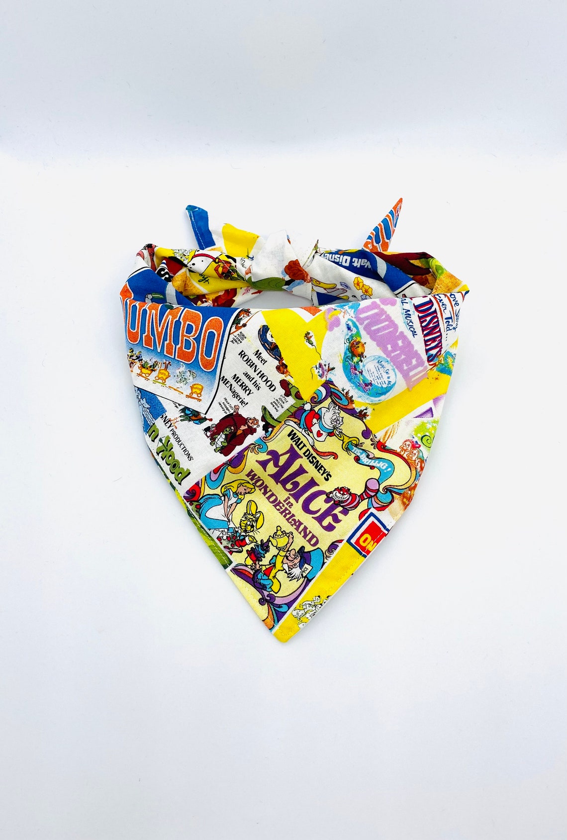 Walt Disney Characters Bandana/ Dog Bandana/ Cat Bandana/ Tie - Etsy