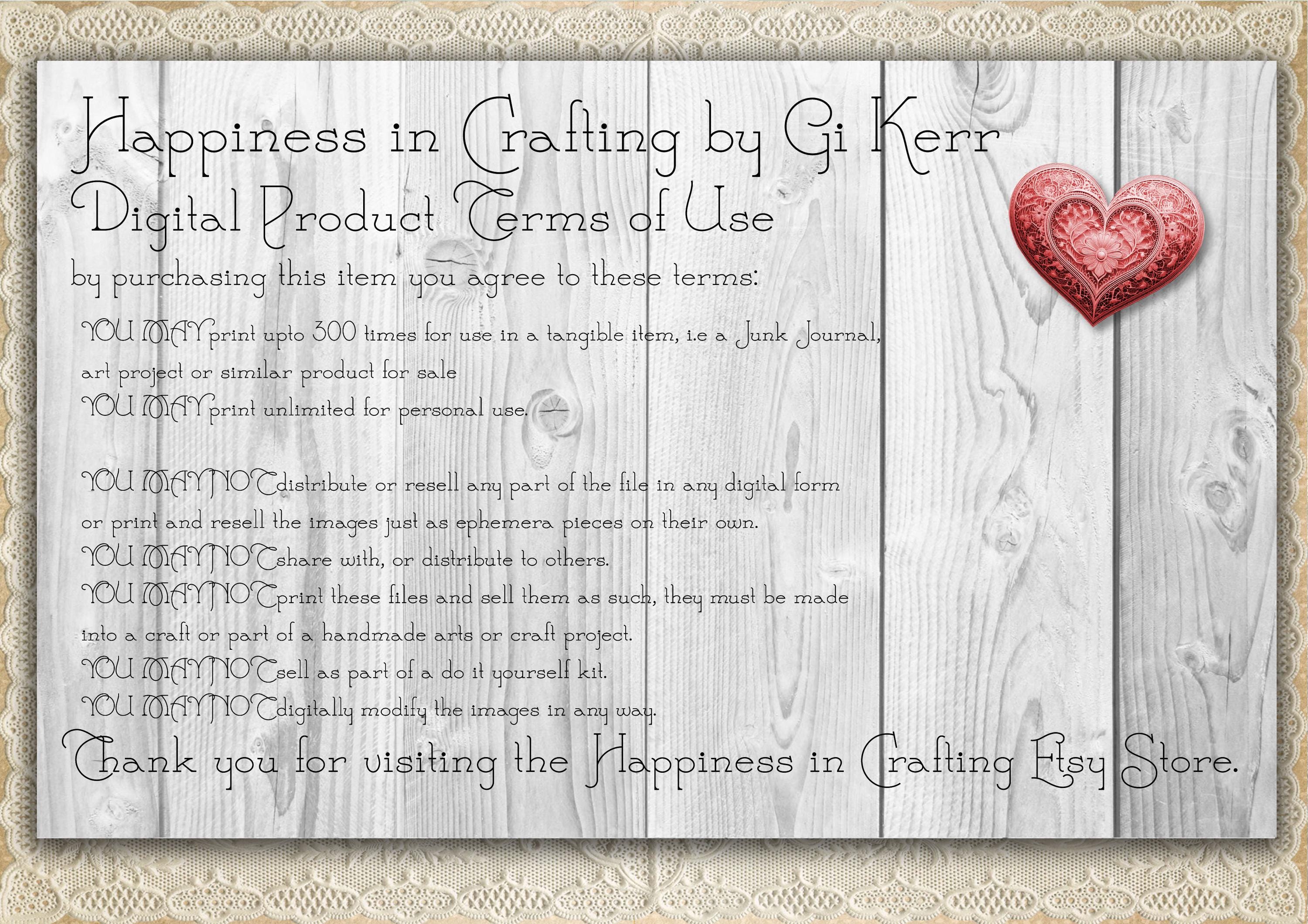 Letters of Love - Instant Digital Download, Printable, Digital Kit for ...