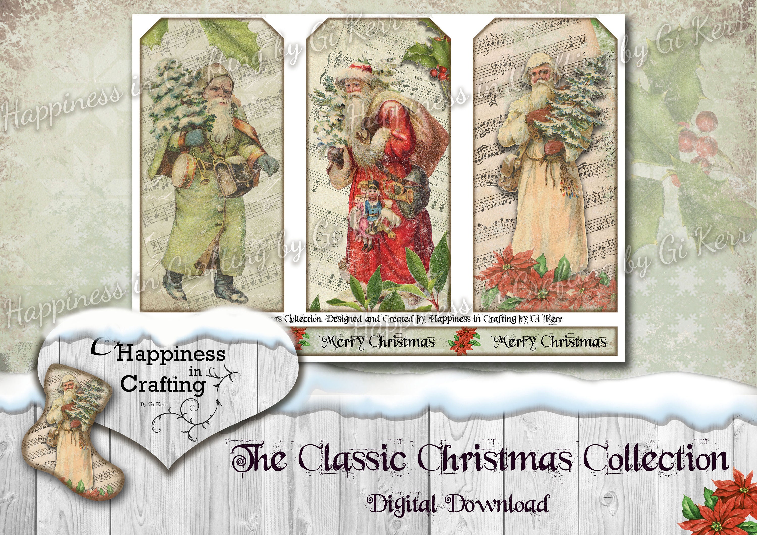 The Classic Christmas Collection Instant Digital Download - Etsy