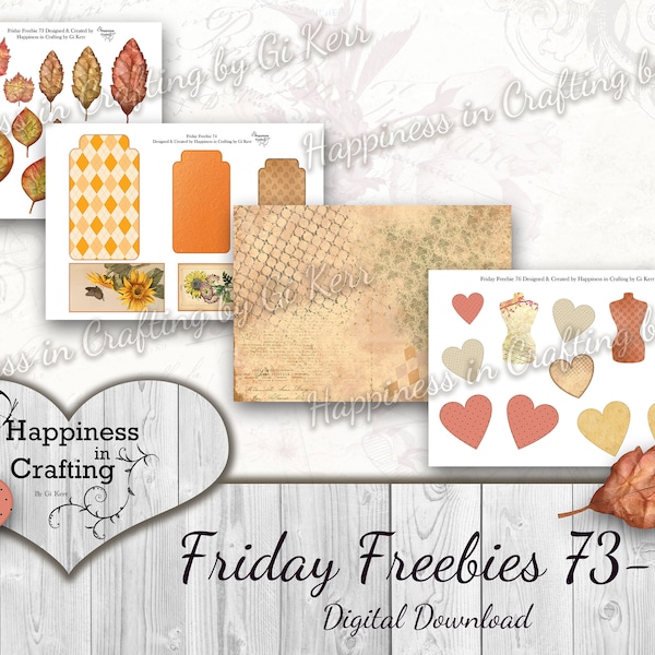 Friday Freebies - Etsy
