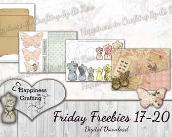 Friday Freebies 5-8 Instant Digital Download - Etsy