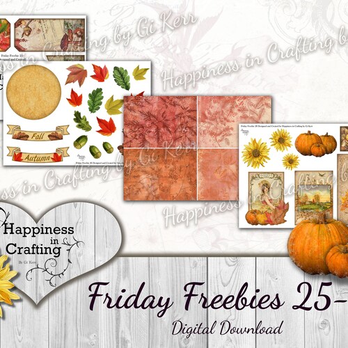 Friday Freebies 13-16 Instant Digital Download - Etsy