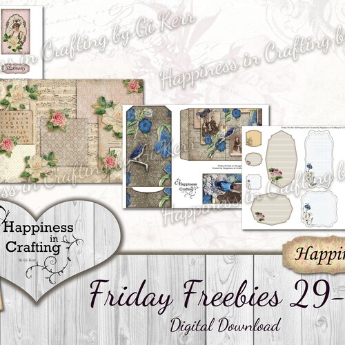 Friday Freebies 13-16 Instant Digital Download - Etsy