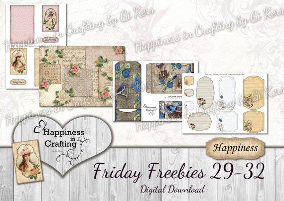 Friday Freebies 29-32 Instant Digital Download - Etsy