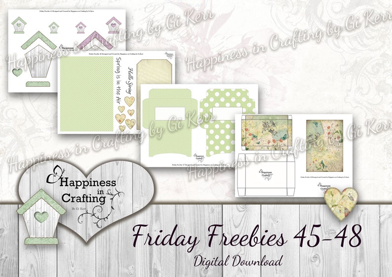 Friday Freebies 45-48 - Instant Digital Download - Etsy