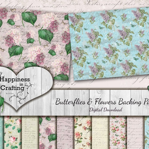 Backing Papers Set 3 Instant Digital Download Printable - Etsy