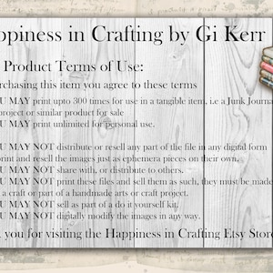 Vintage & Shabby Book Boxes - Instant Digital Download, Printable ...