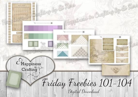Friday Freebies 101-104 Instant Digital Download - Etsy