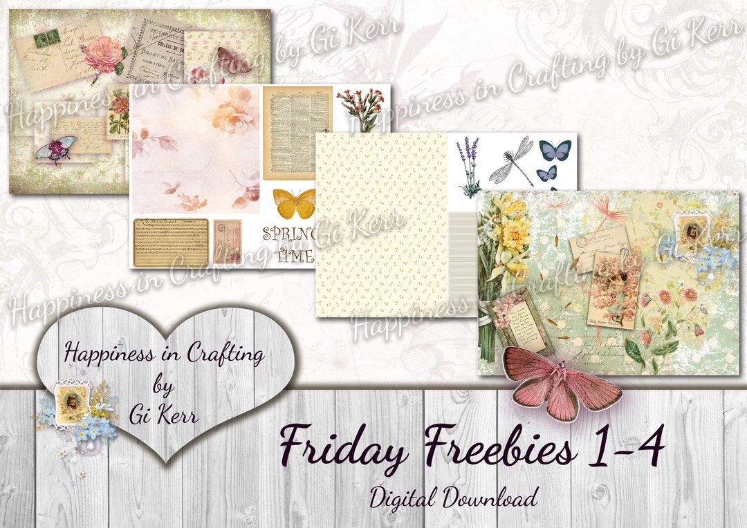 Friday Freebies 1-4 - Instant Digital Download - Etsy