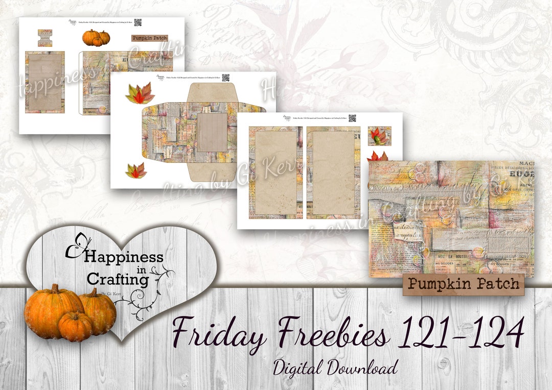 Friday Freebies 121-124 - Instant Digital Download - Etsy